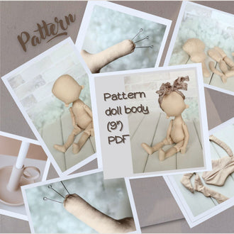 Collection Art Dolls & Clothes Patterns | CuteCreepyArt